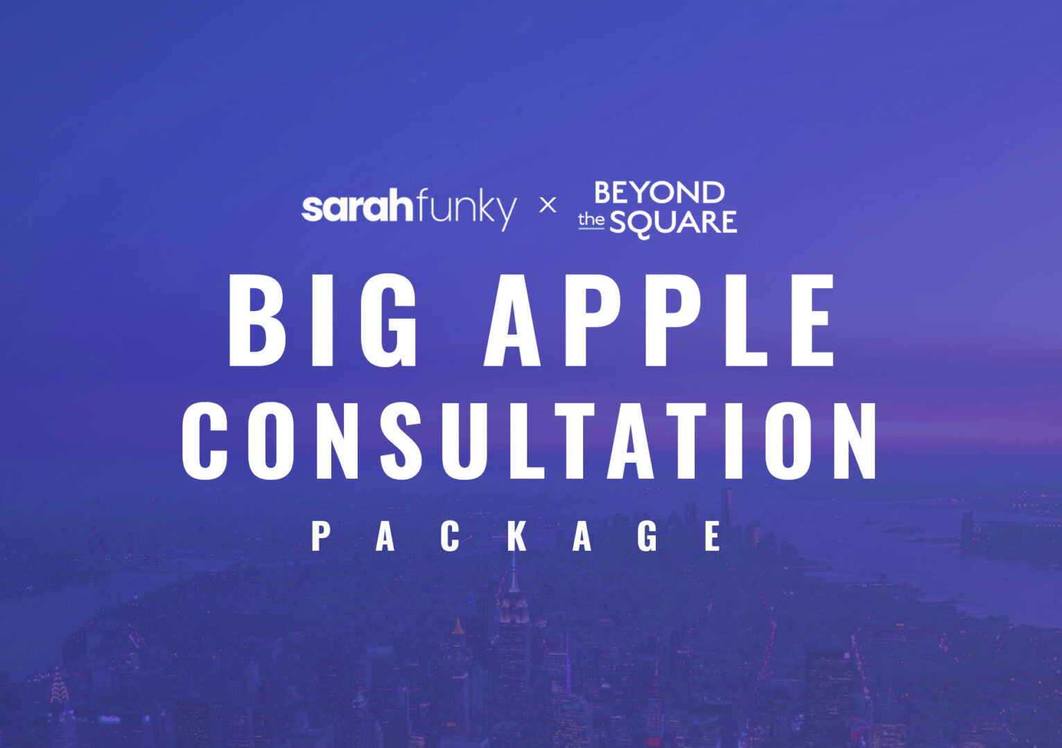 NYC Vacation Planning - Sarah Funky